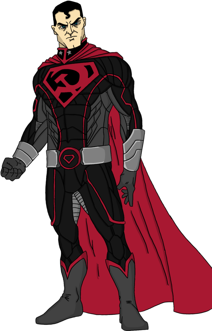 Red Son Supergirl Superhero Art - Superman: Red Son - (800x1067) Png ...
