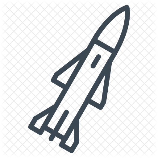 Military Icon - Rocket - (512x512) Png Clipart Download