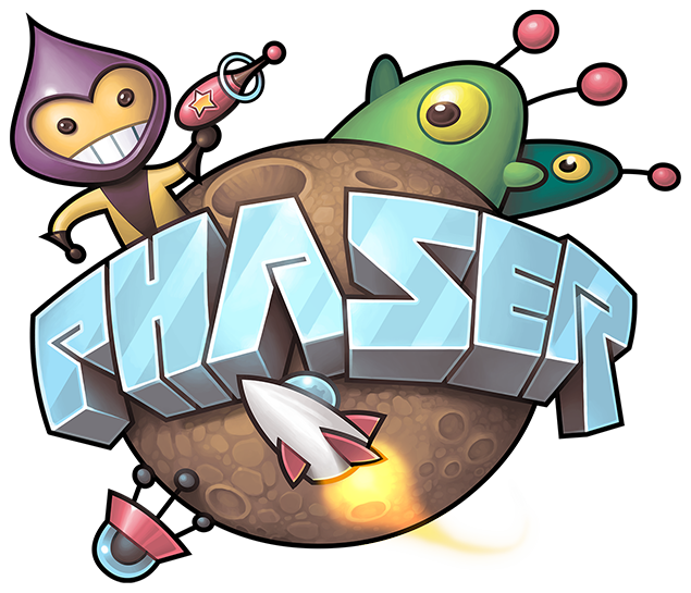 Demo - Phaser Logo - (635x545) Png Clipart Download
