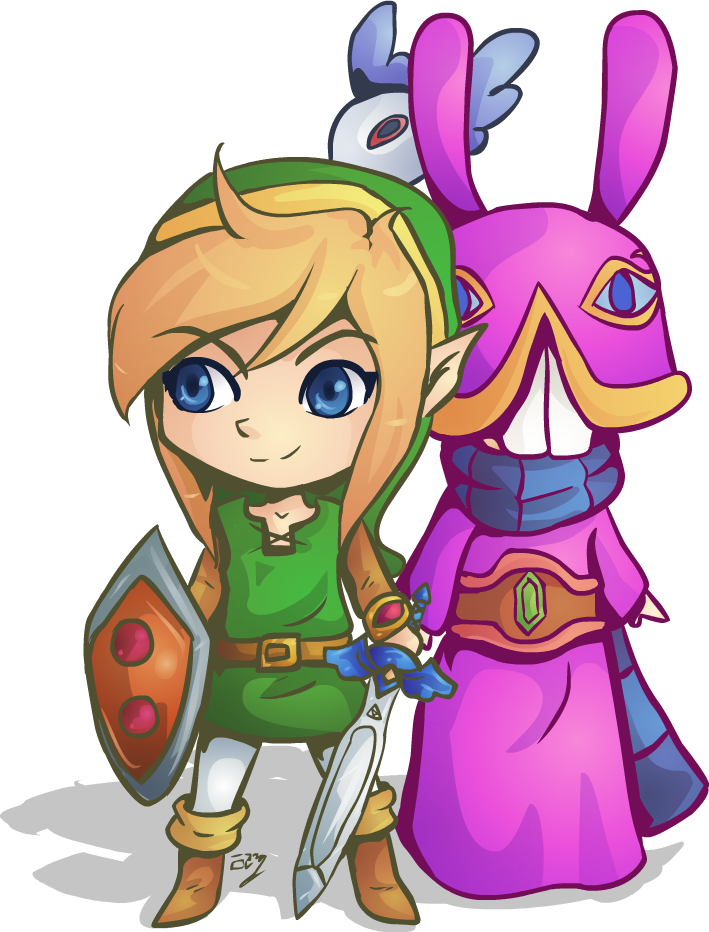 Link And Ravio By Lady Of Link - The Legend Of Zelda - (709x932) Png ...