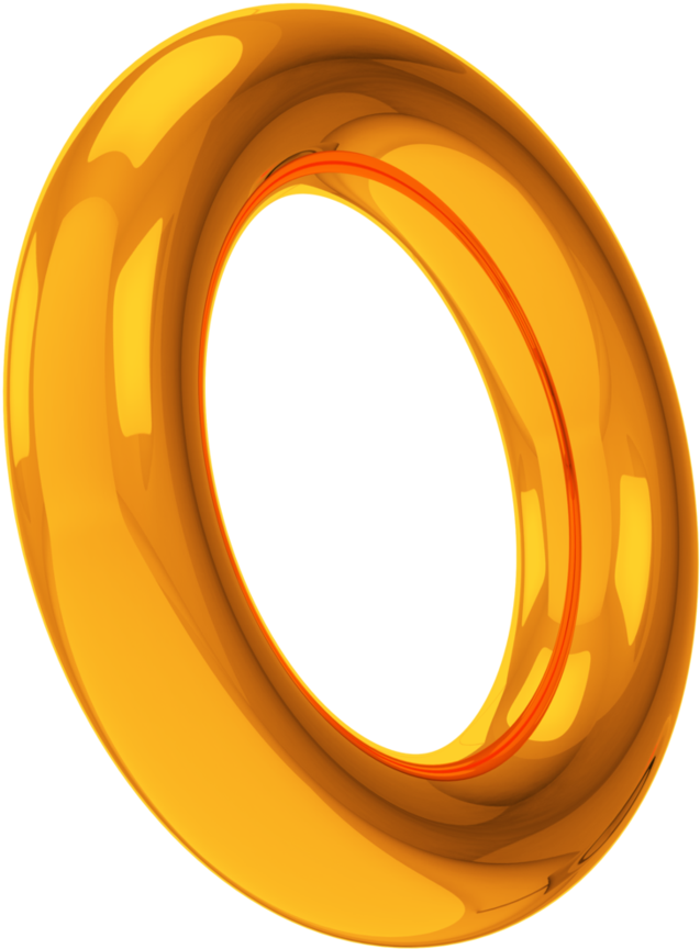 Ring Png - Sonic Ring Png - (894x894) Png Clipart Download