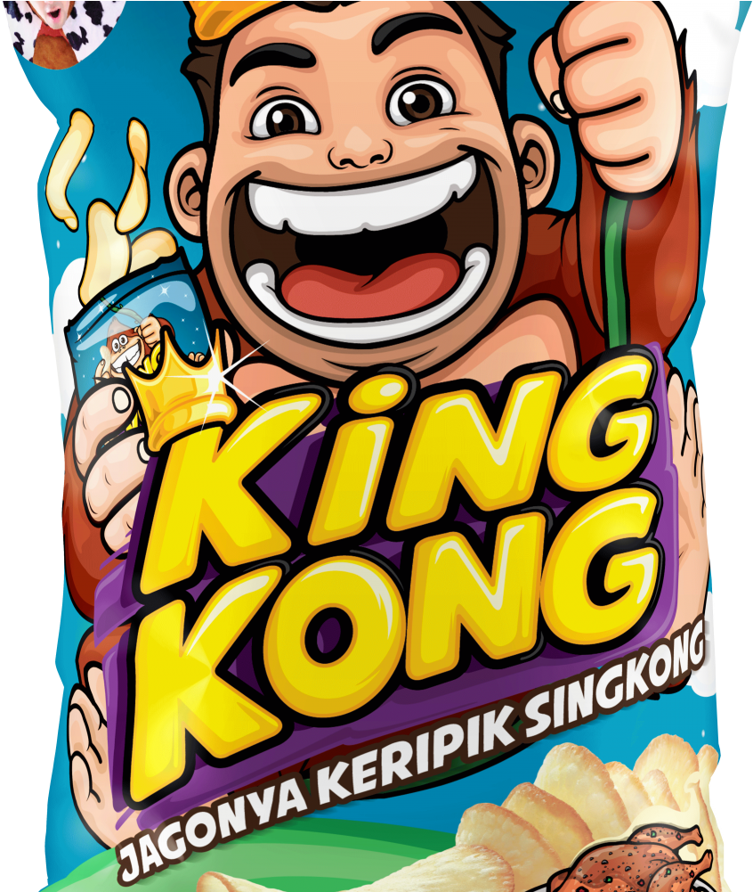 Chips Clipart Cassava - Snack Kingkong Png - (1000x1000) Png Clipart ...