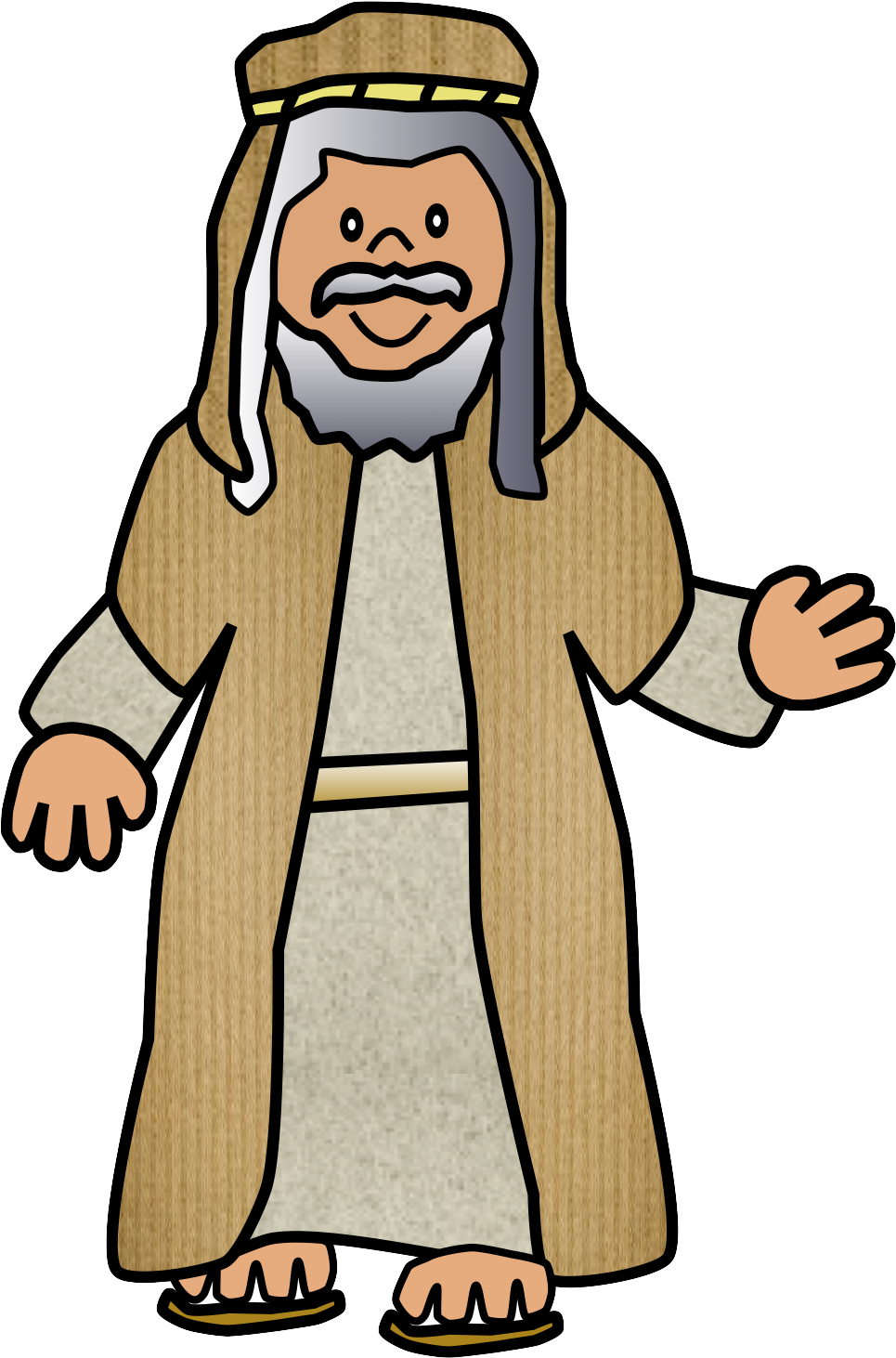 Bible Character Face Clipart - Bible Characters Clipart Hd - Full Size ...