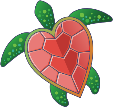 Turtle Clipart Valentine - Happy Valentines Day Turtle - (414x376) Png ...