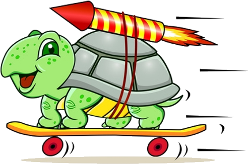 Cartoon Tortoise And Turtle Clip Art Images - Clipart Funny Turtle ...