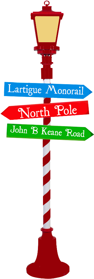Listowel North Pole Express - North Pole Sign Transparent - Full Size ...