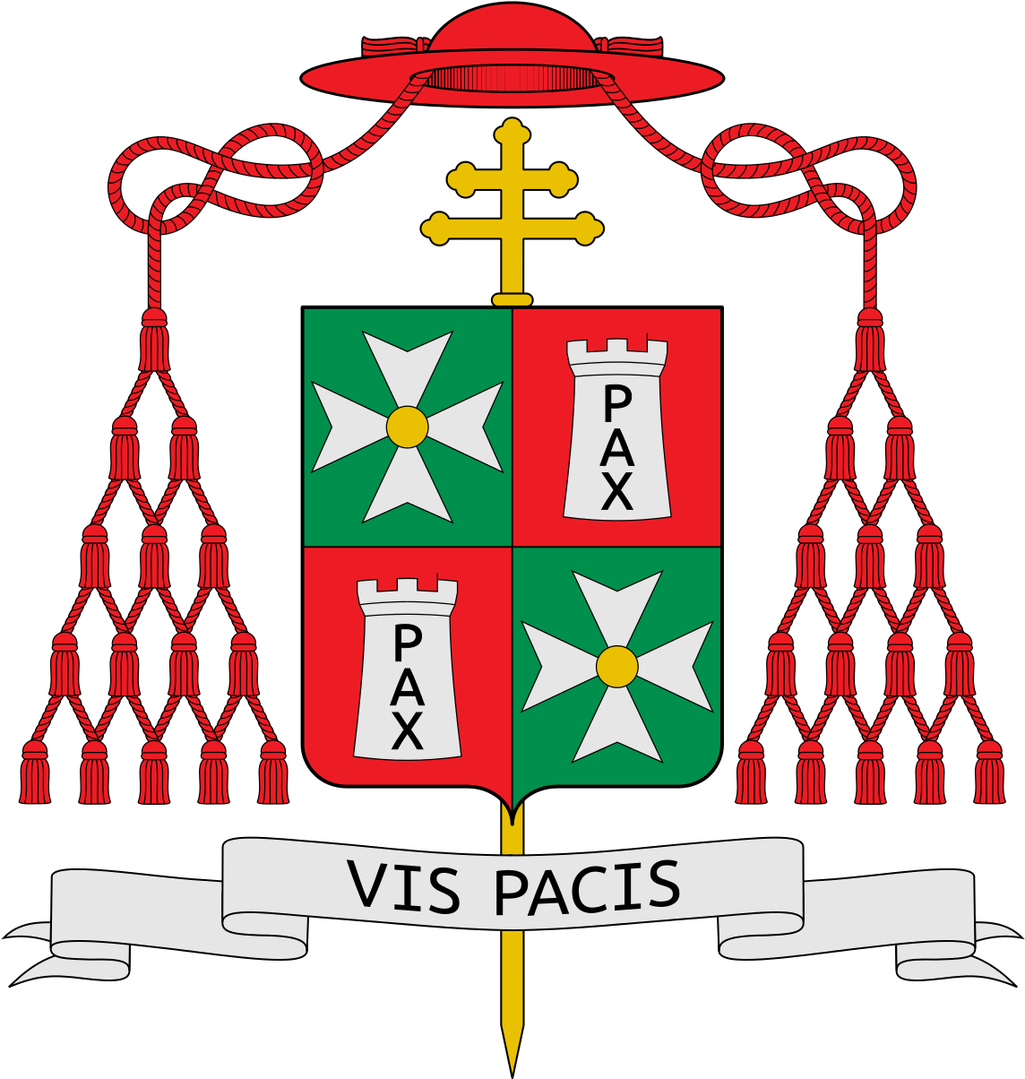 Coat Of Arms Of Mario Revollo Bravo - Cardinal Burke Coat Of Arm ...