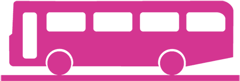 Funky Flashpacker Bus Station Pickup - Bus Stop Sign - (500x250) Png ...