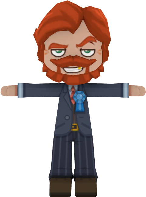 Mayor Skip Rogers By Centrixe - Cartoon - (750x650) Png Clipart Download