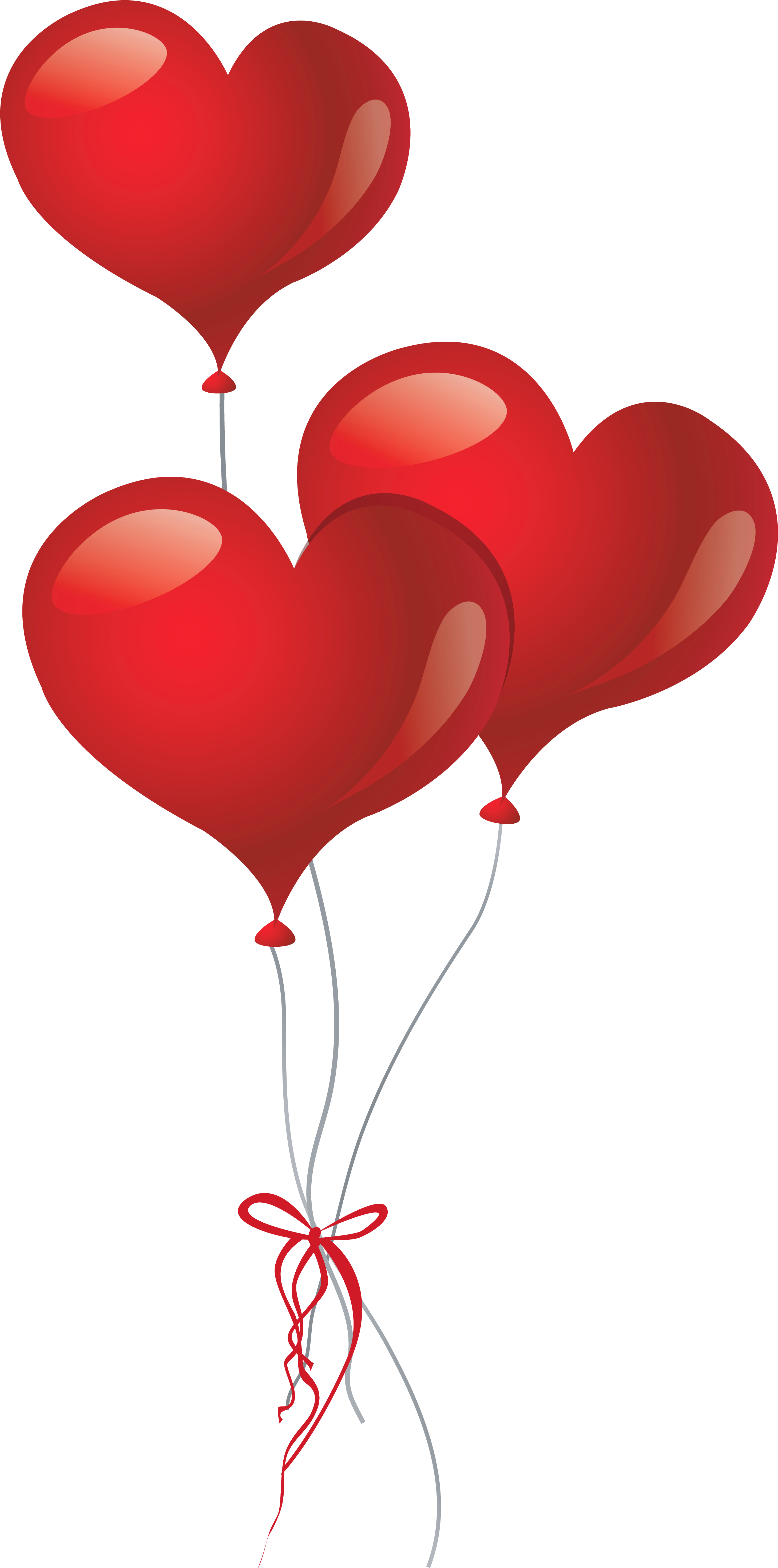 Valentine Balloons Clipart Heart Balloons Png Clipart - Valentine Day ...