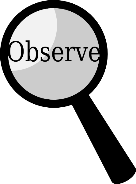 Observation Clip Art Observations Clipart - Observation Clipart ...