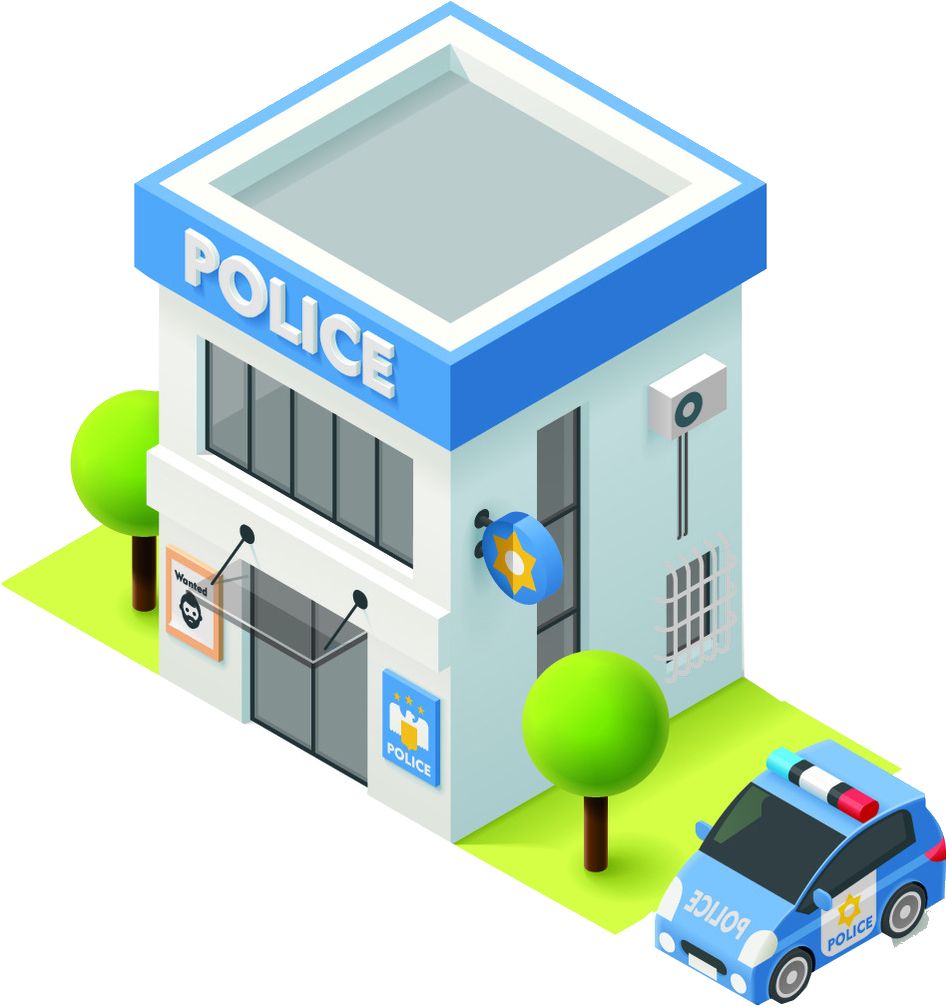 Police Station Police Officer Clip Art - Police Station Clipart ...