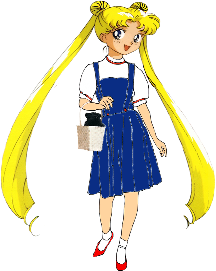 Sailor Moon As Dorothy Gale By Darthraner83 - Sailor Moon - (706x887 ...