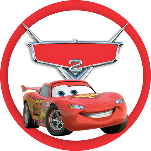 Adesivo Redondo 591×591 Pixels - Cars 2 Lightning Mcqueen - (591x591 ...