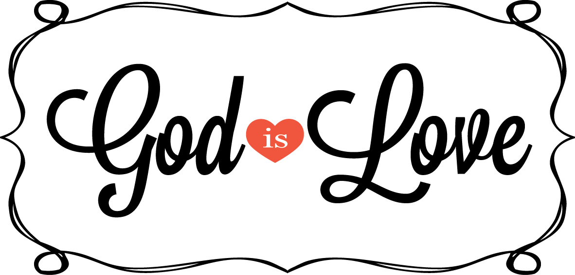 God Is Love - Wall Sticker Love - (1182x567) Png Clipart Download