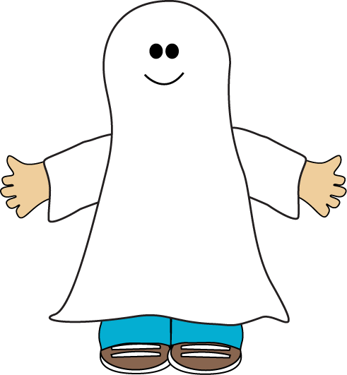 Halloween Kid Ghost Clip Art - Ghost Costume Clipart - (491x531) Png ...
