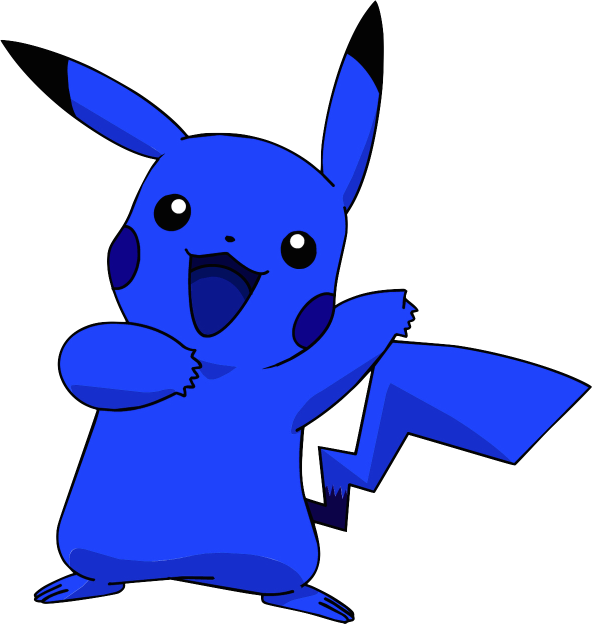 Pikablu - Super Hero Pikachu - (1247x1247) Png Clipart Download