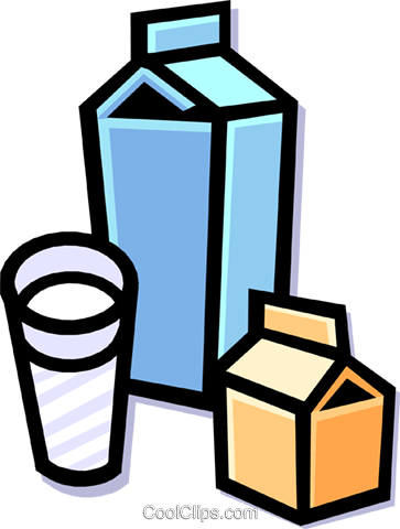 Set Of Milk Food, Dairy Products, Yogurt And Cheese, - Dairy Products ...