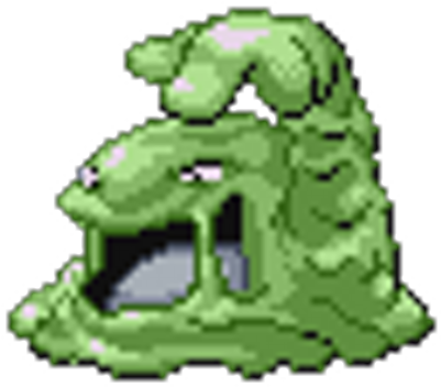 Autistic Lucario - Muk Animated Gif - (400x400) Png Clipart Download