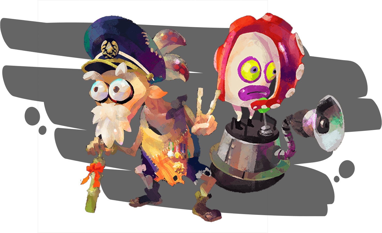 Splatoon Story Mode - (1478x900) Png Clipart Download