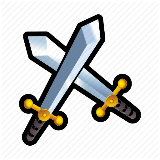 Sword Clipart Iron Sword - Fight Icon - (512x512) Png Clipart Download