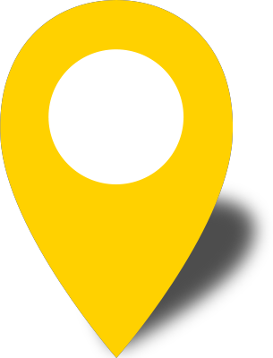 Free Map Pin Icon Png - Map Pin Yellow Png - (305x400) Png Clipart Download