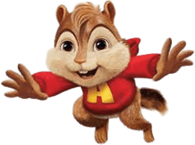 Alvin And The Chipmunks Flying Through The Air - Alvin Png - (400x400 ...