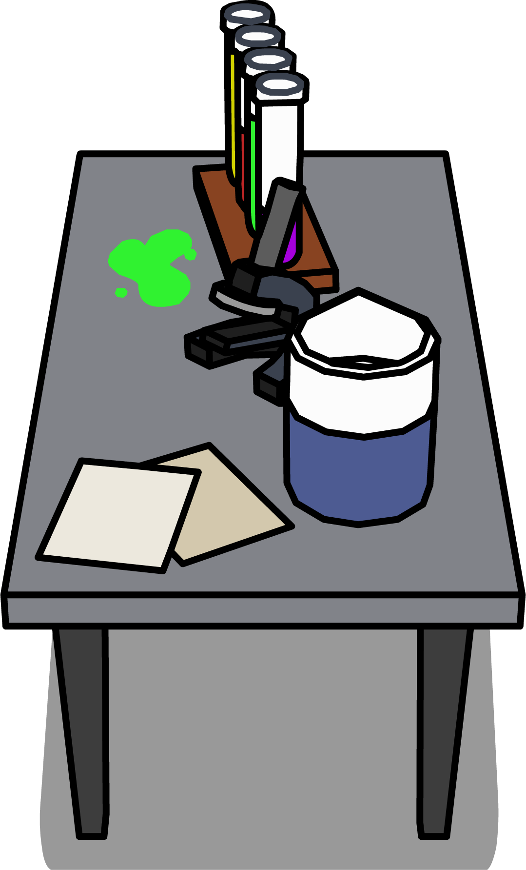 Laboratory Desk Sprite 003 - Laboratory - Full Size PNG Clipart Images ...