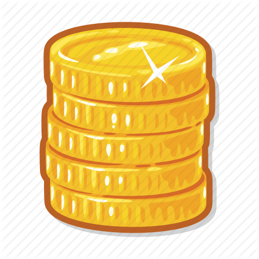 Gold Coin Icon Png - Coin Icon Game - (512x512) Png Clipart Download