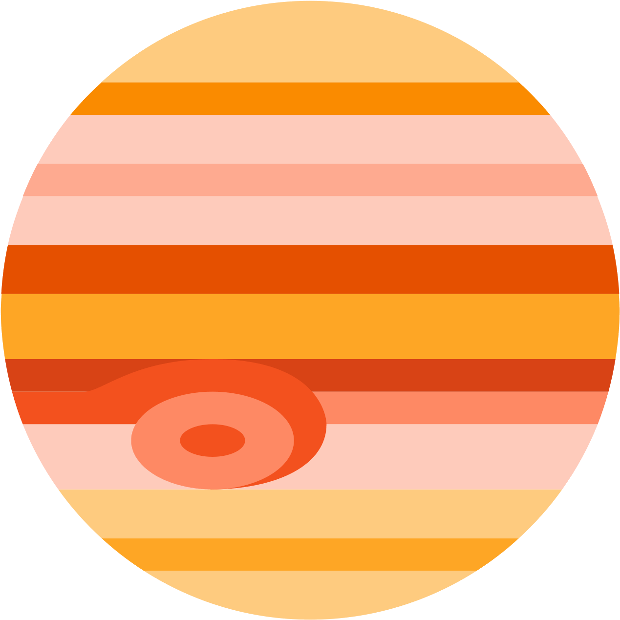 Jupiter Planet Icon Free Download Png And Vector Rh - Planet Emoji Png ...