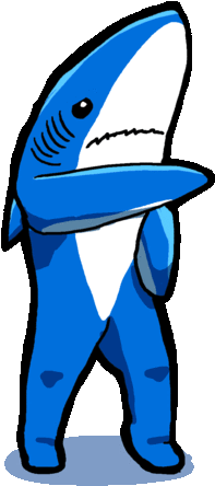 Shark Clipart Gif Animation - Dancing Fish Animated Gif - (305x480) Png ...