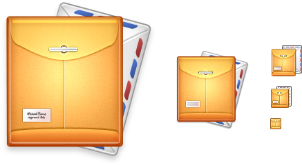 Free Icons Round-up - Mail A Manila Envelope - (500x282) Png Clipart ...