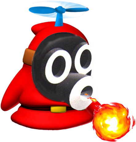 Fire Guy - New Super Mario Bros - (457x492) Png Clipart Download