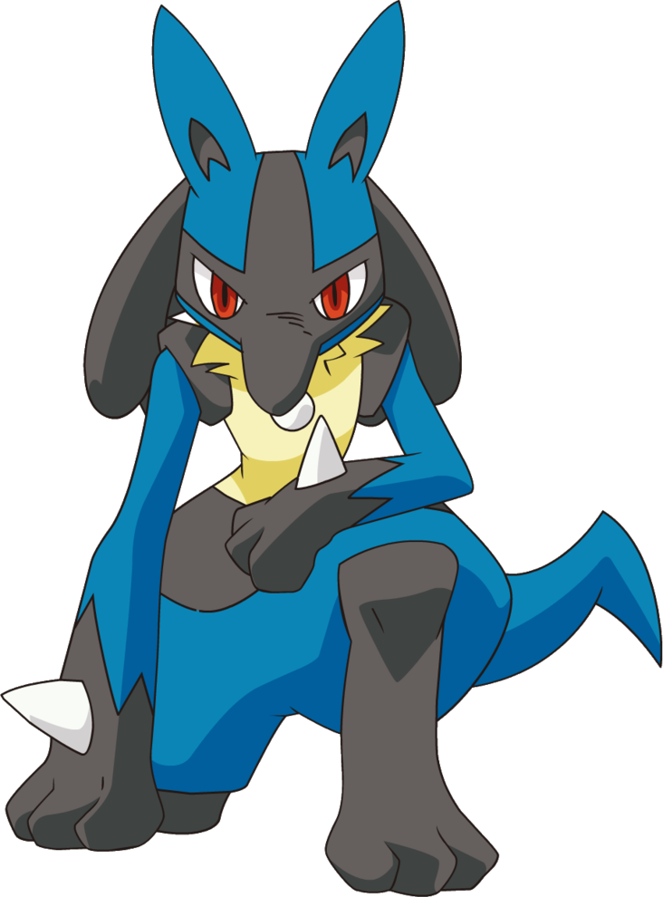 Pokemon Lucario - (732x990) Png Clipart Download
