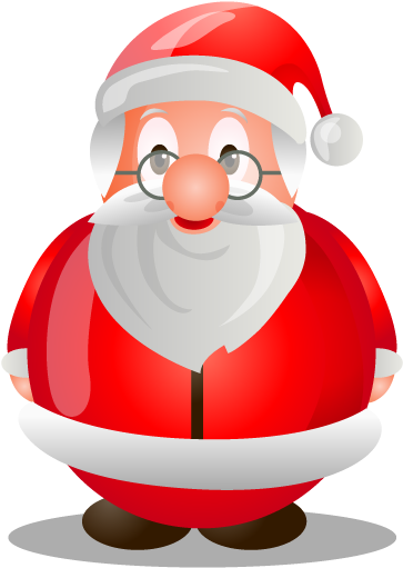 Santa Claus Icon - Merry Christmas Icon Png - (512x512) Png Clipart ...