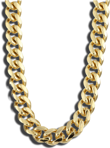 Free Icons Png - Miami Cuban Link Chain - (500x500) Png Clipart Download