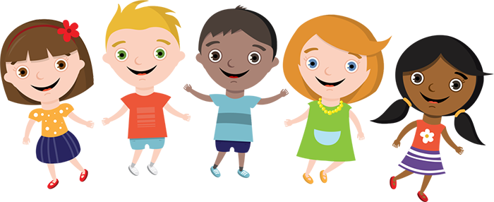 Pictures Of Animated Children - Spanish Kids - (700x286) Png Clipart ...