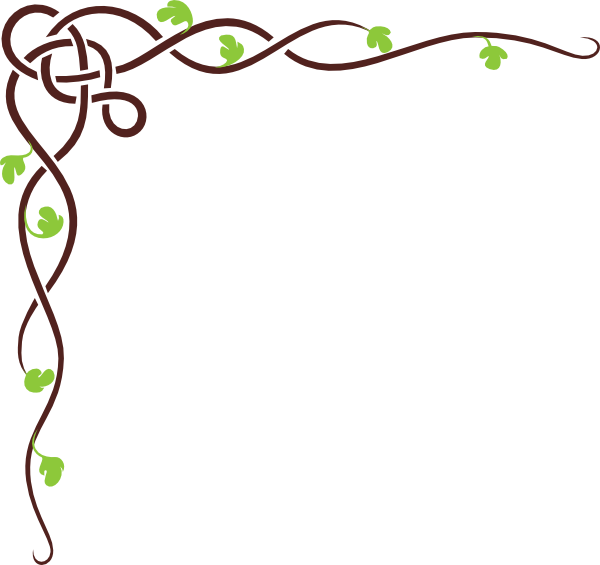 Tree Vine Clipart - Border For Page - (600x565) Png Clipart Download