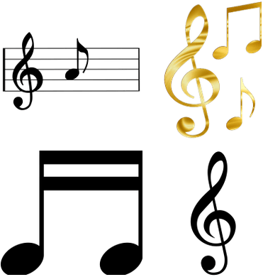 Music Notes - Full Size PNG Clipart Images Download