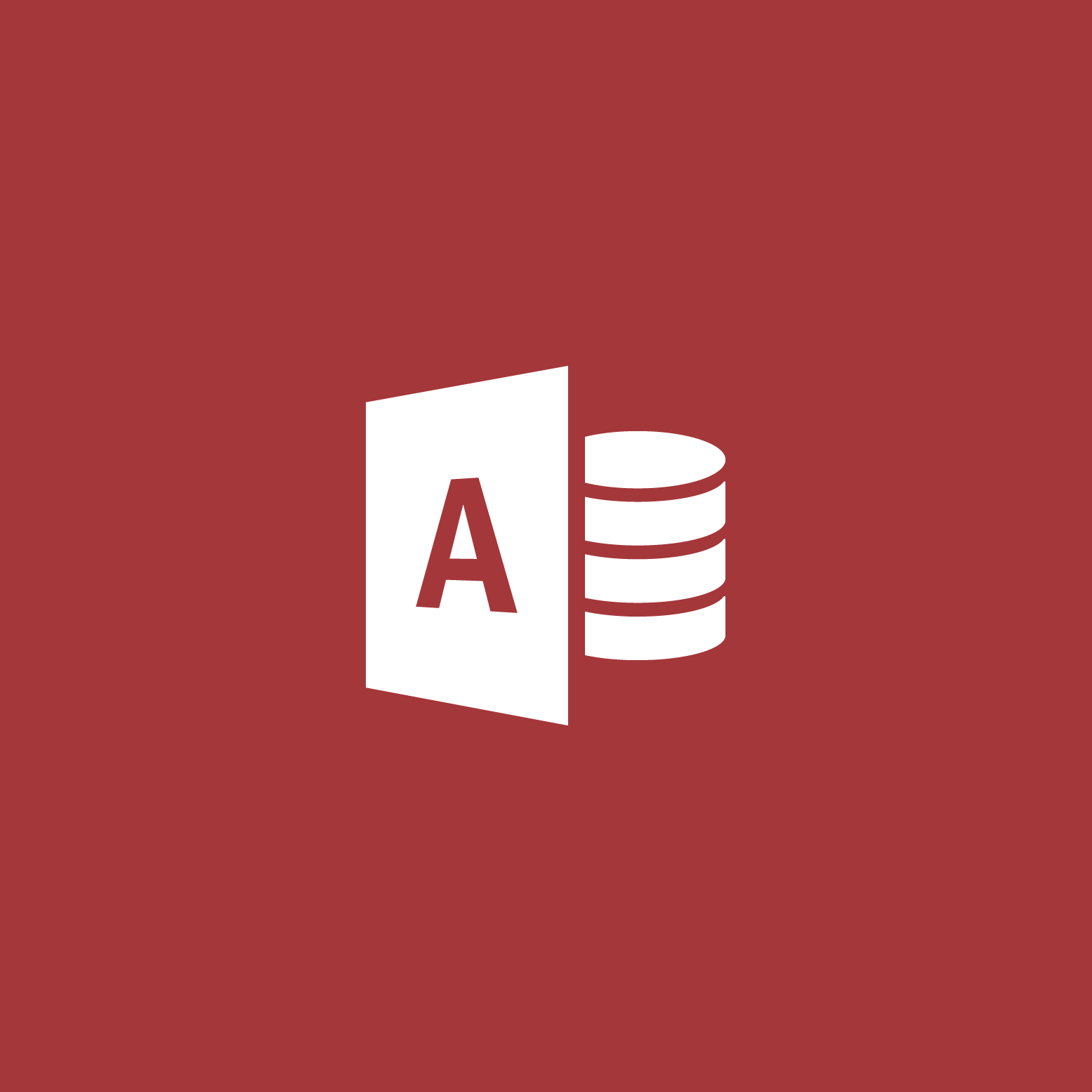 Access - Microsoft Access 2016 Logo - (1555x1555) Png Clipart Download