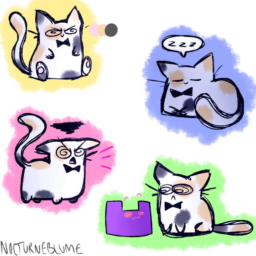 Scribbles And Censorbar Dog) By Nocturneblume - Doodle - (894x894) Png ...