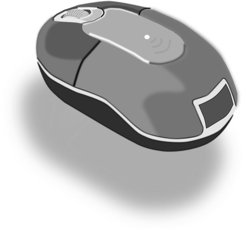 Computer Mouse Clipart Electronic - Computer Part Clip Art - (800x771 ...