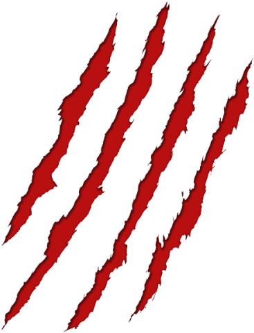Claw Scratches - Freddy Krueger Claw Marks - Full Size PNG Clipart ...