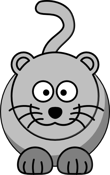 Grey - Simple Drawing For Kids - (378x598) Png Clipart Download