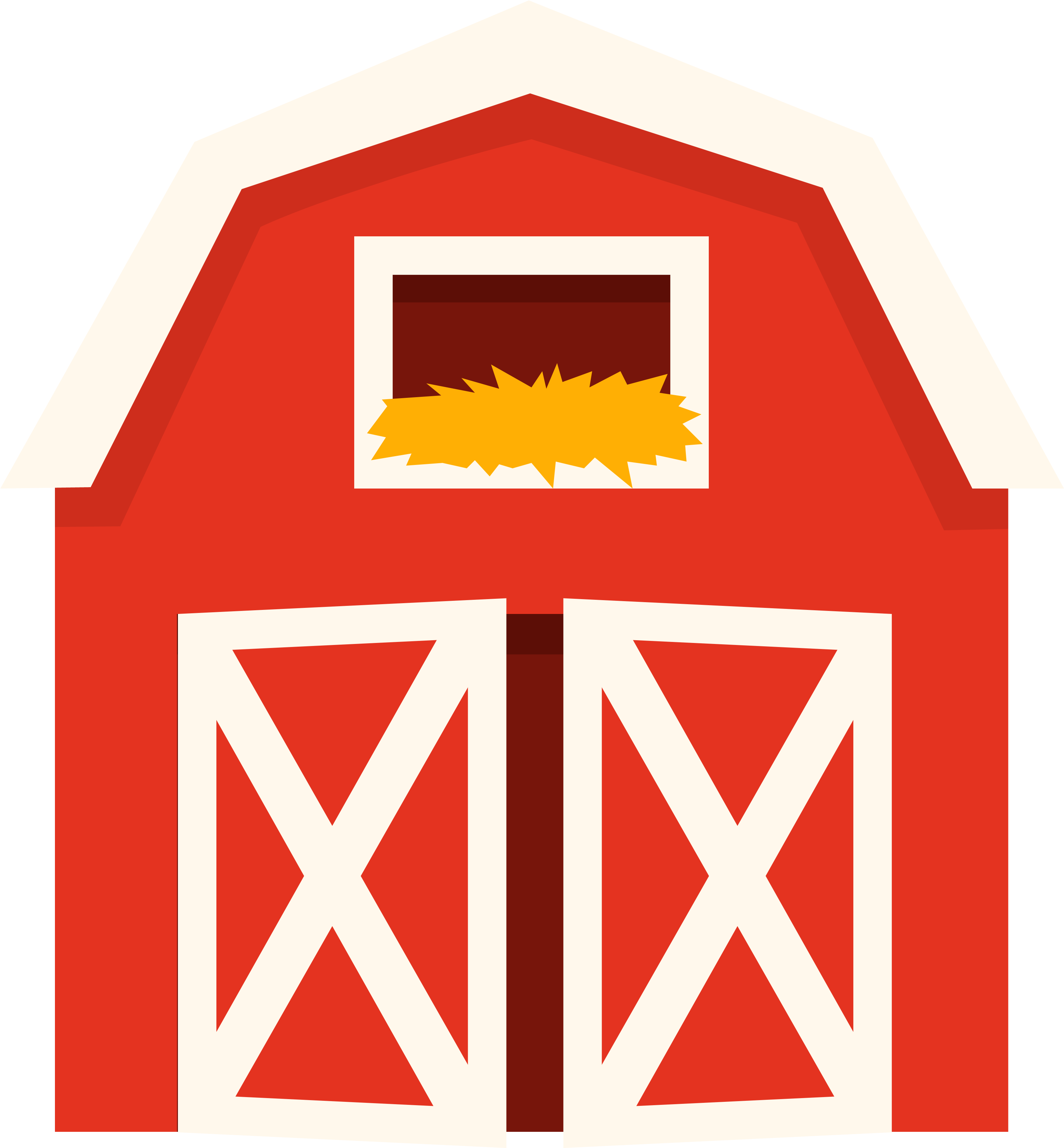 Cute Farm Clip Art - (3180x3600) Png Clipart Download