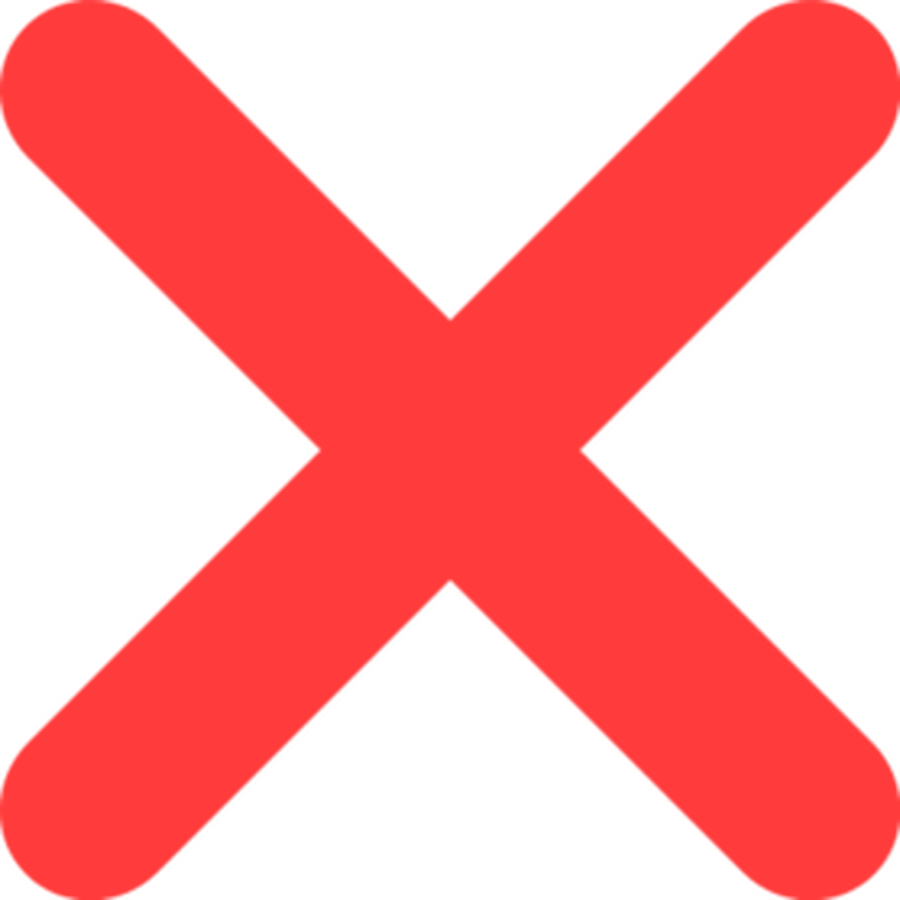 X Button Clipart - X Icon - Full Size PNG Clipart Images Download
