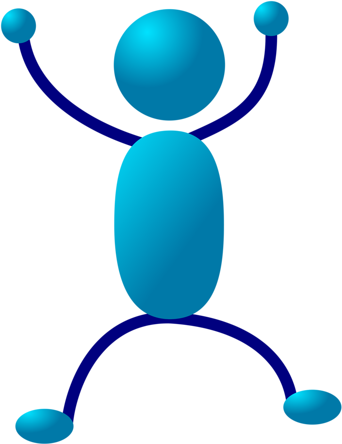 Stickman Clip Art - Stick Men Clip Art - (958x958) Png Clipart Download