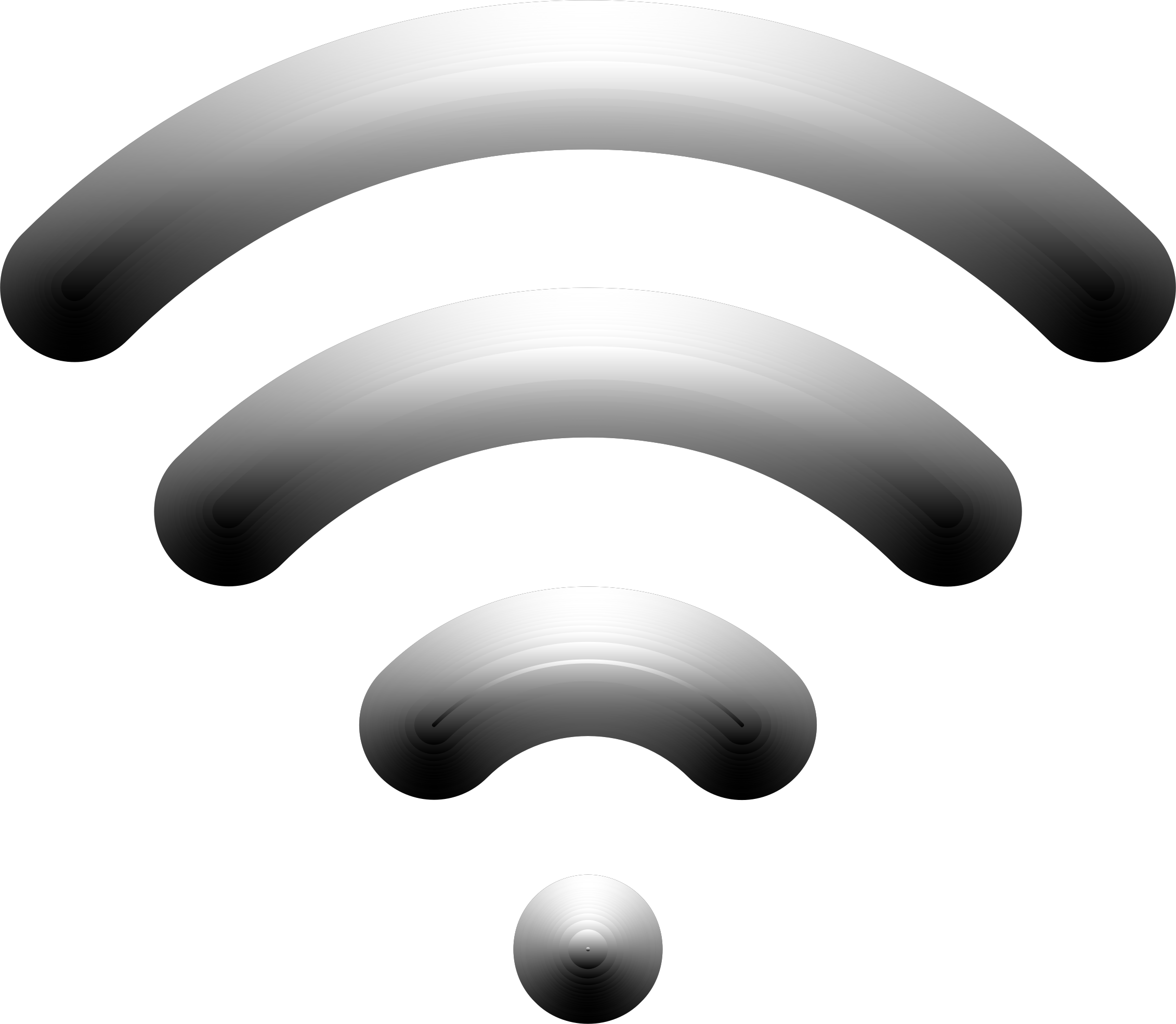 Wireless Signal Icon Enhanced 2 Variation Clipart - Favicon ...