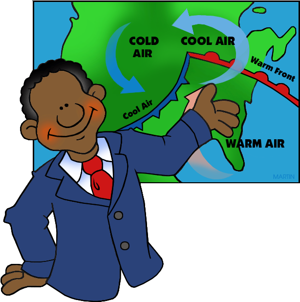 Weather Fronts - (661x641) Png Clipart Download