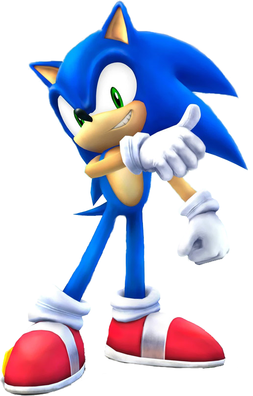 Sonic The Hedgehog Clipart Blue Blur - Sonic Super Smash Bros Wii ...